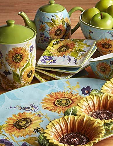 Certified International Sun Garden 26 oz. Mugs, Set of 4, Multicolor