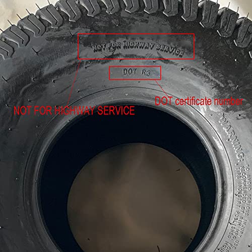 Parts-Diyer 2 PCS 20x10.00-8 Lawn & Garden Mower Golf Cart Turf Tires Tractor Tubeless 4PR