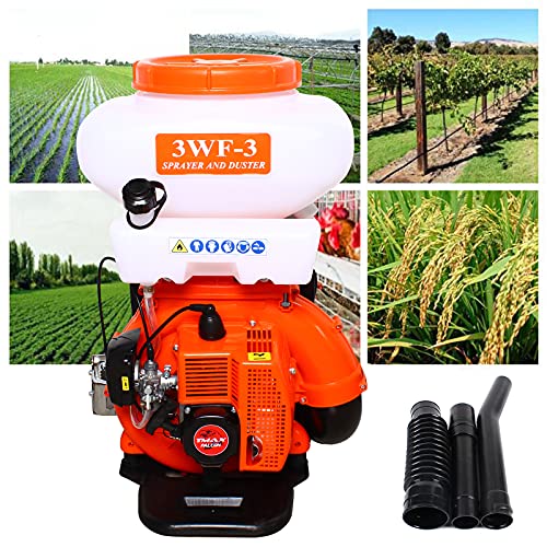 3-in-1 Backpack Fogger Sprayer Leaf Blower 3.7 Gallon Fogger Mist with Extended Hose Superior Heavy Duty ULV Machine for Garden Spraying with Gas Powered Engine