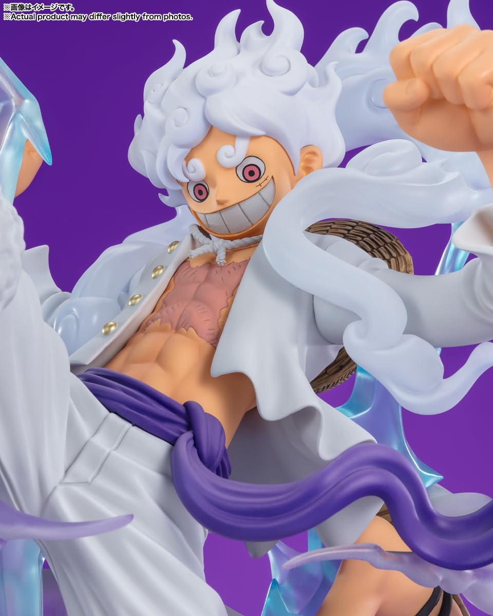 TAMASHII NATIONS - One Piece - [Extra Battle] Monkey D. Luffy -Gear 5 Gigant-, Bandai Spirits FiguartsZERO Collectible Figure