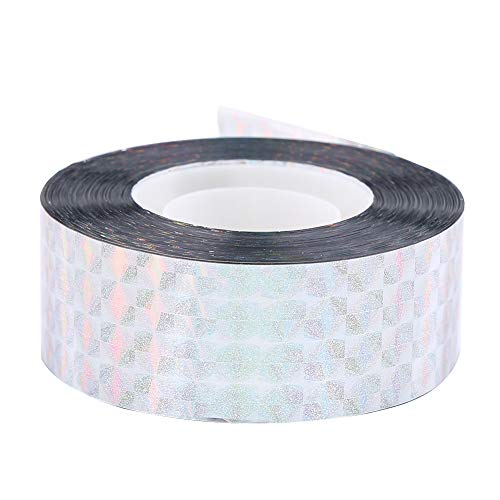 Raguso Deterrent Tape, Bird Tape, Durable Reflective Tape, Easy to use lawns for Gardens Orchards