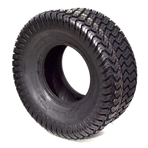 Replaces 2PK 15x6x6 15x6-6 15-6-6 15x6.00-6 Lawn Mower Riding Garden Tractor Turf Tires Compatible with Scag Toro Wright Kubota