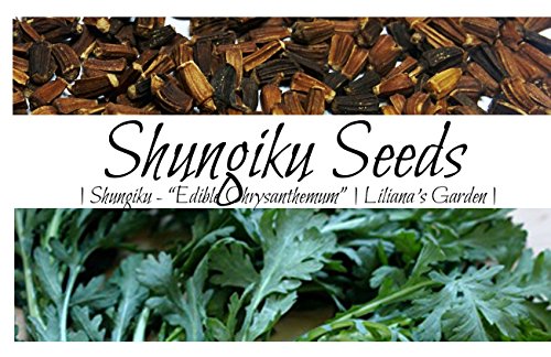 Shungiku Seeds - Edible Chrysanthemum - Green - Liliana's Garden