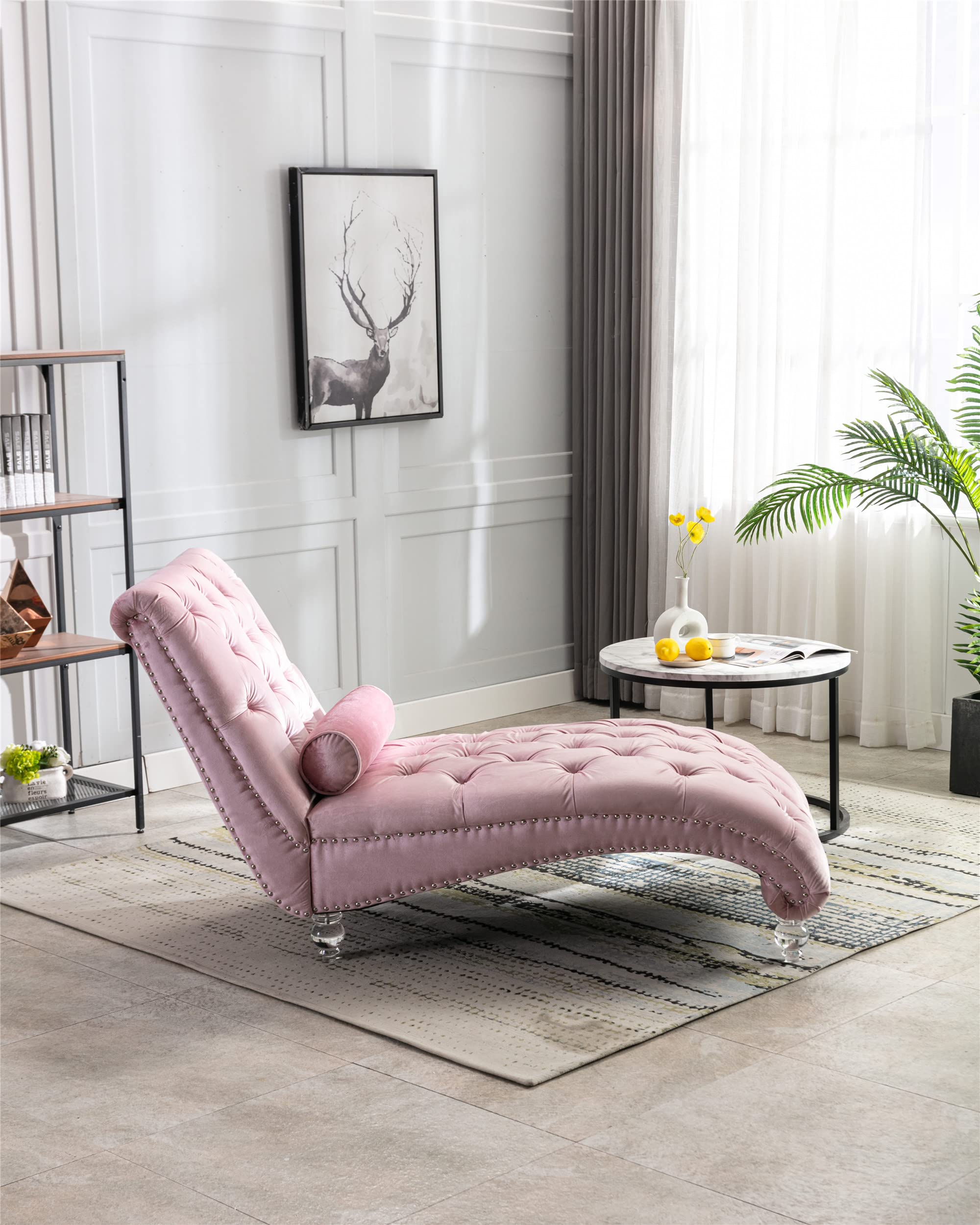 Ligtakor Leisure Concubine Sofa with Acrylic feet