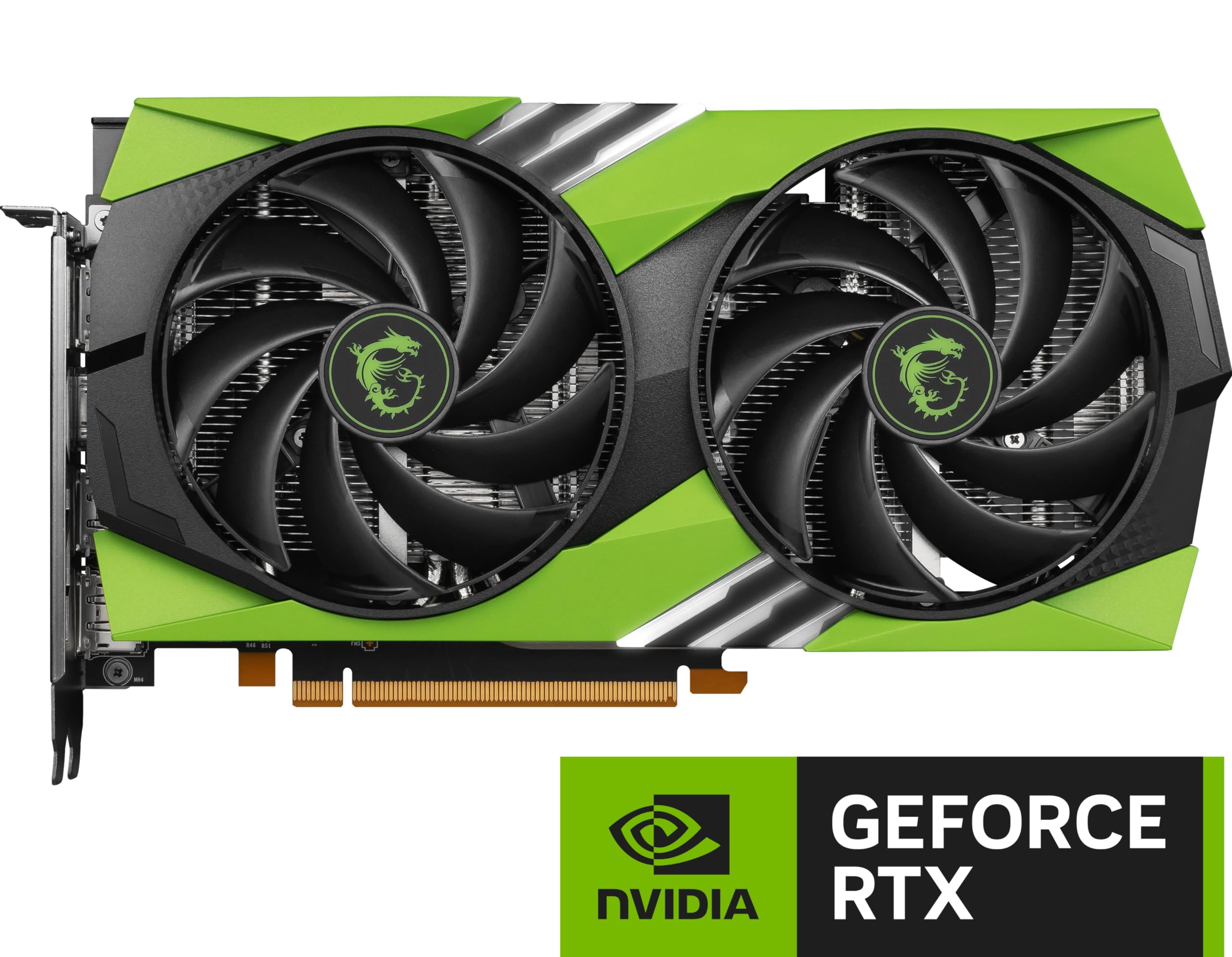 MSI Gaming GeForce RTX 4060 8GB GDRR6 Extreme Clock: 2610 MHz 128-Bit HDMI/DP Nvlink TORX Fan 5.0 Ada Lovelace Architecture Graphics Card (RTX 4060 Gaming X NV Edition 8G)