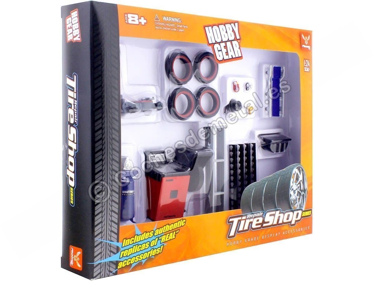 Repair Tire Shop Series 1:24 Scale - 20 pc set