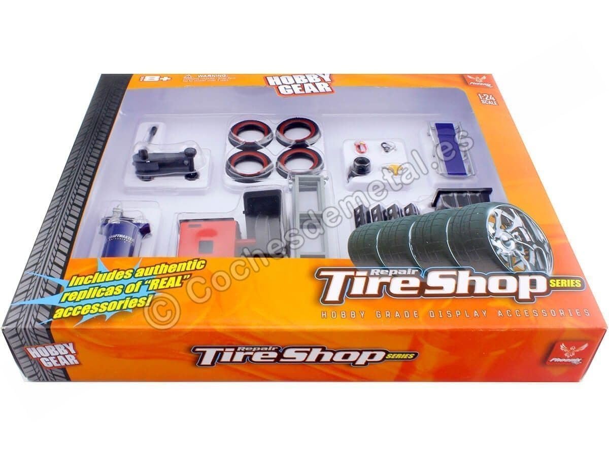 Repair Tire Shop Series 1:24 Scale - 20 pc set