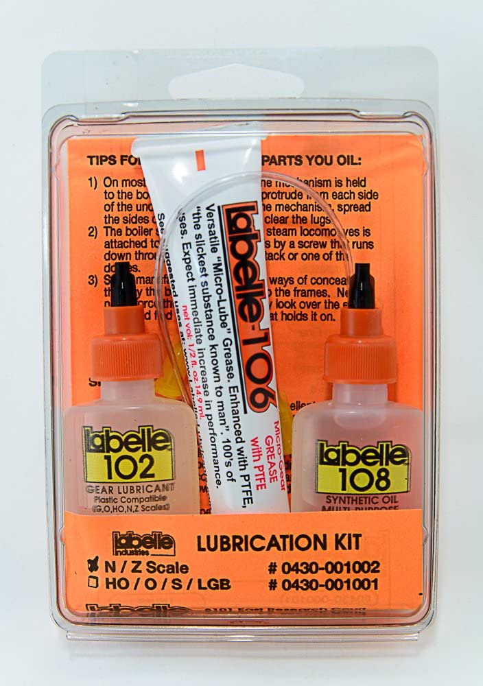 PTFE Lubricant for All American Z Line, Athearn, Atlas, Bachmann, Broadway Limited, Con-Cor, Fox Valley Models, Kato, Marklin, Micro-Trains, Rivarossi, etc. Lube, Grease, Oil, PTFE.
