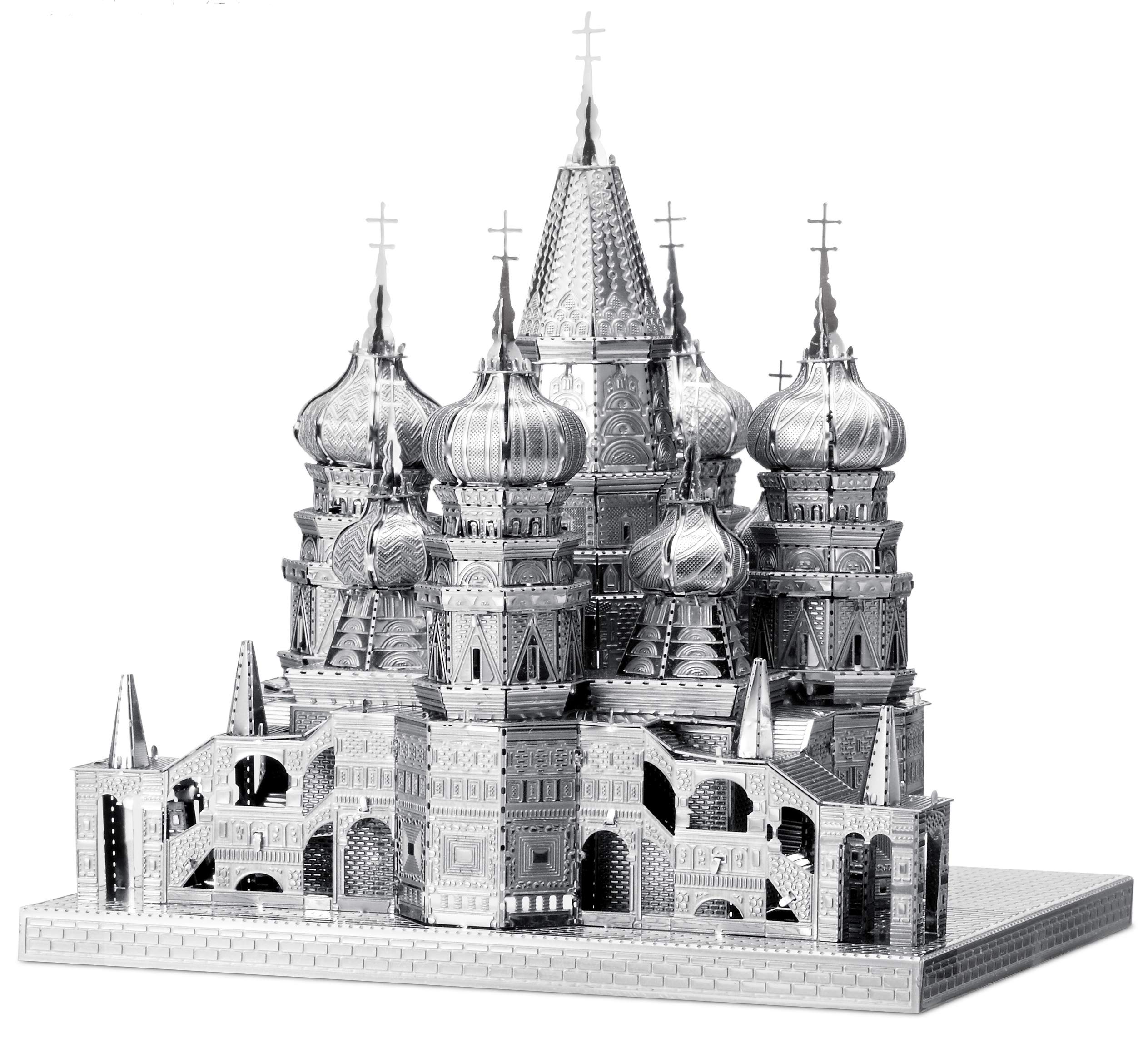 Fascinations ICONX Saint Basil's Cathedral 3D Metal Model Kit