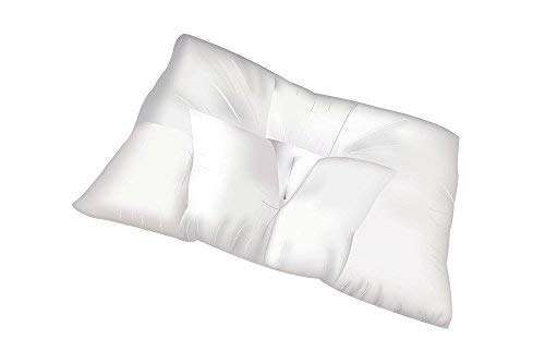 Arc4life Traction Neck Pillow for Cervical Support - New and Improved Bed Pillow for Side Sleeping and Back Sleeping, Neck and Shoulder Relaxer Contour Orthopedic Bed Pillow (Medium (24x16))