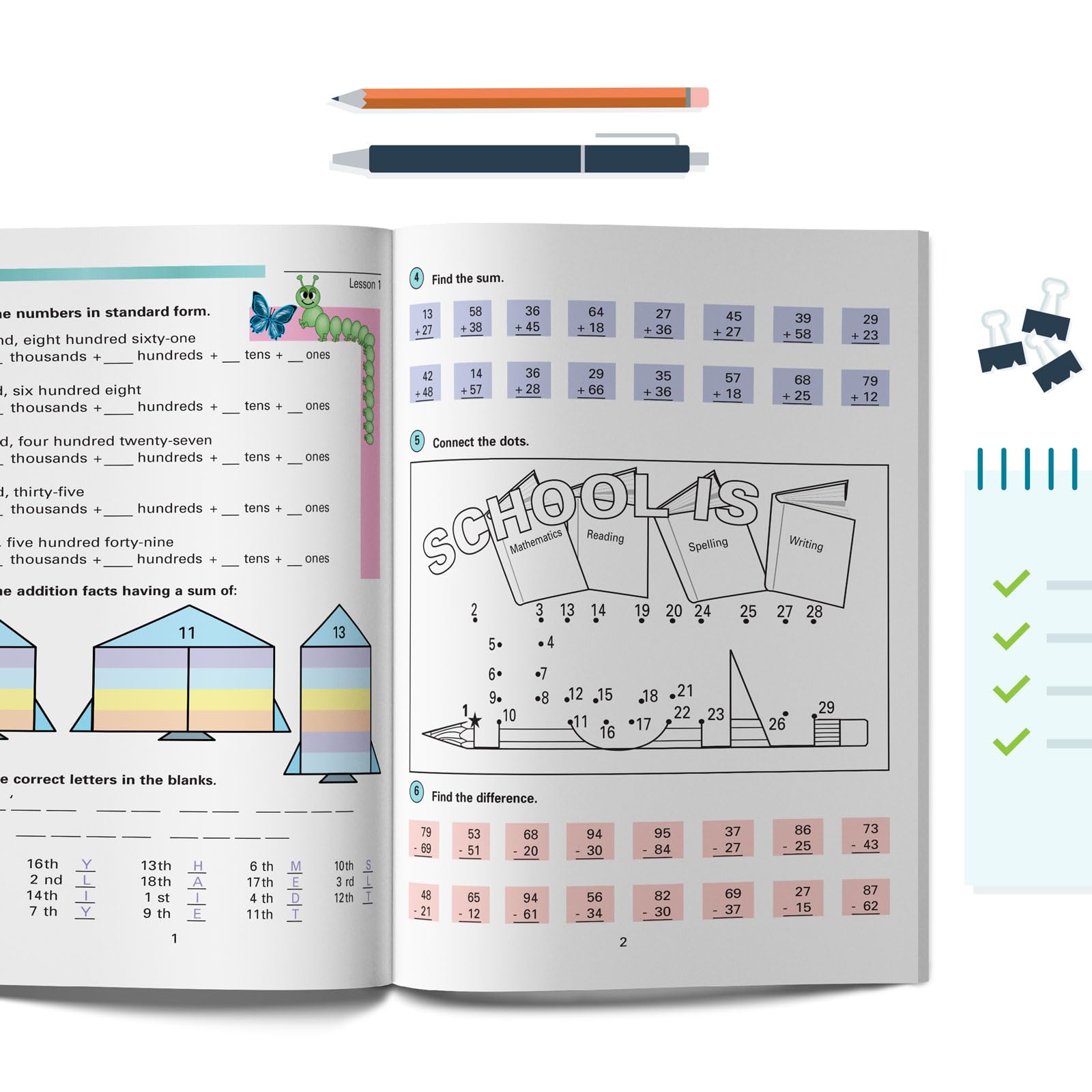 Horizons 3rd Grade Math Student Book 1