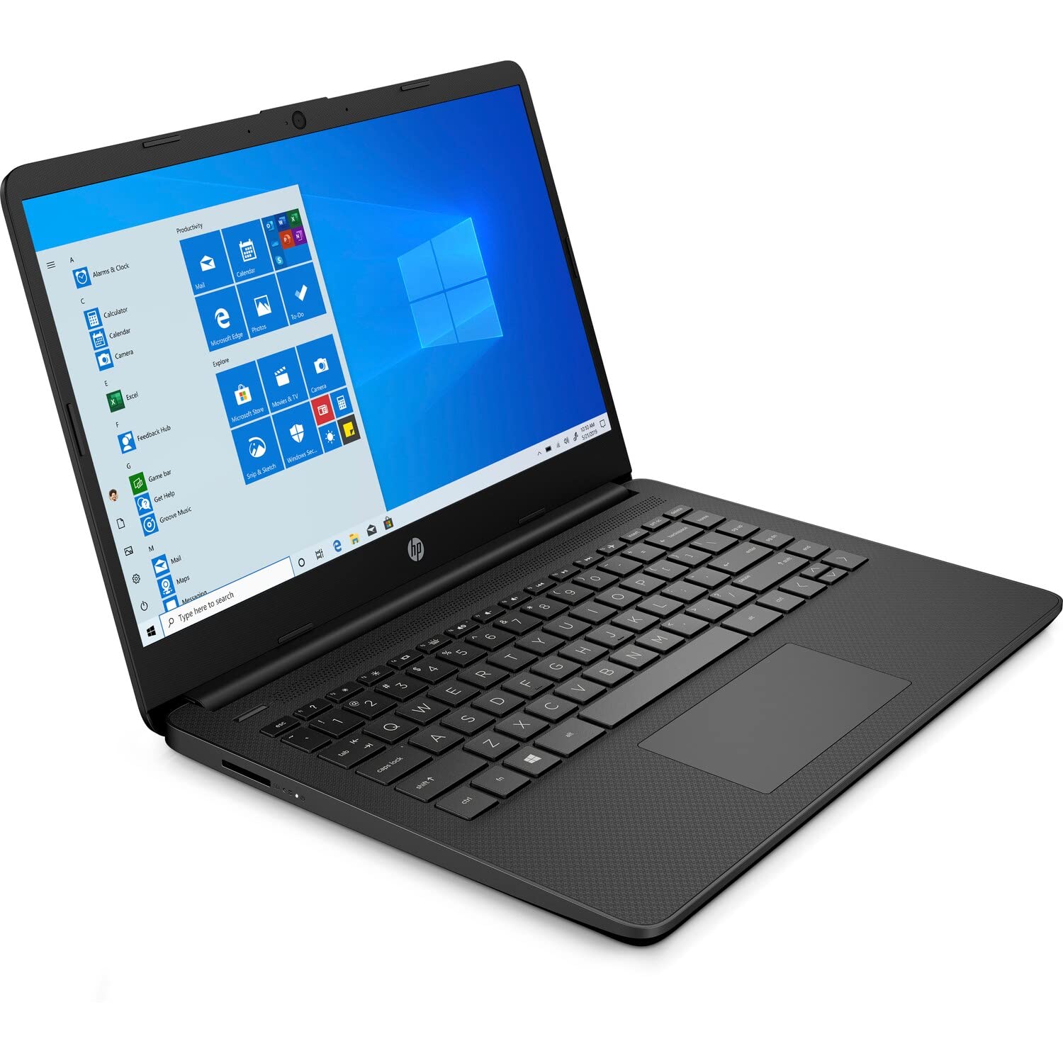 HP Laptop 14-fq0050nr 14-inch HD (1366 x 768) Touchscreen, AMD 3020e Processor, AMD Radeon Graphics 4 GB DDR4 RAM, 64 GB eMMC Storage Windows 10 Home in S Mode, Bluetooth Webcam Jet Black (Renewed)