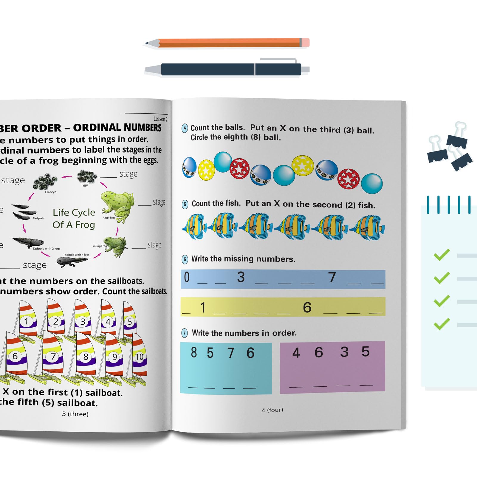 Horizons 1st Grade Math Student Book 1 (Lifepac)