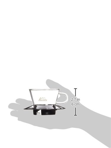 Kalita Wave Dripper 155 series glass [1-2 person] # 05045 (japan import) by Kalita (Carita)