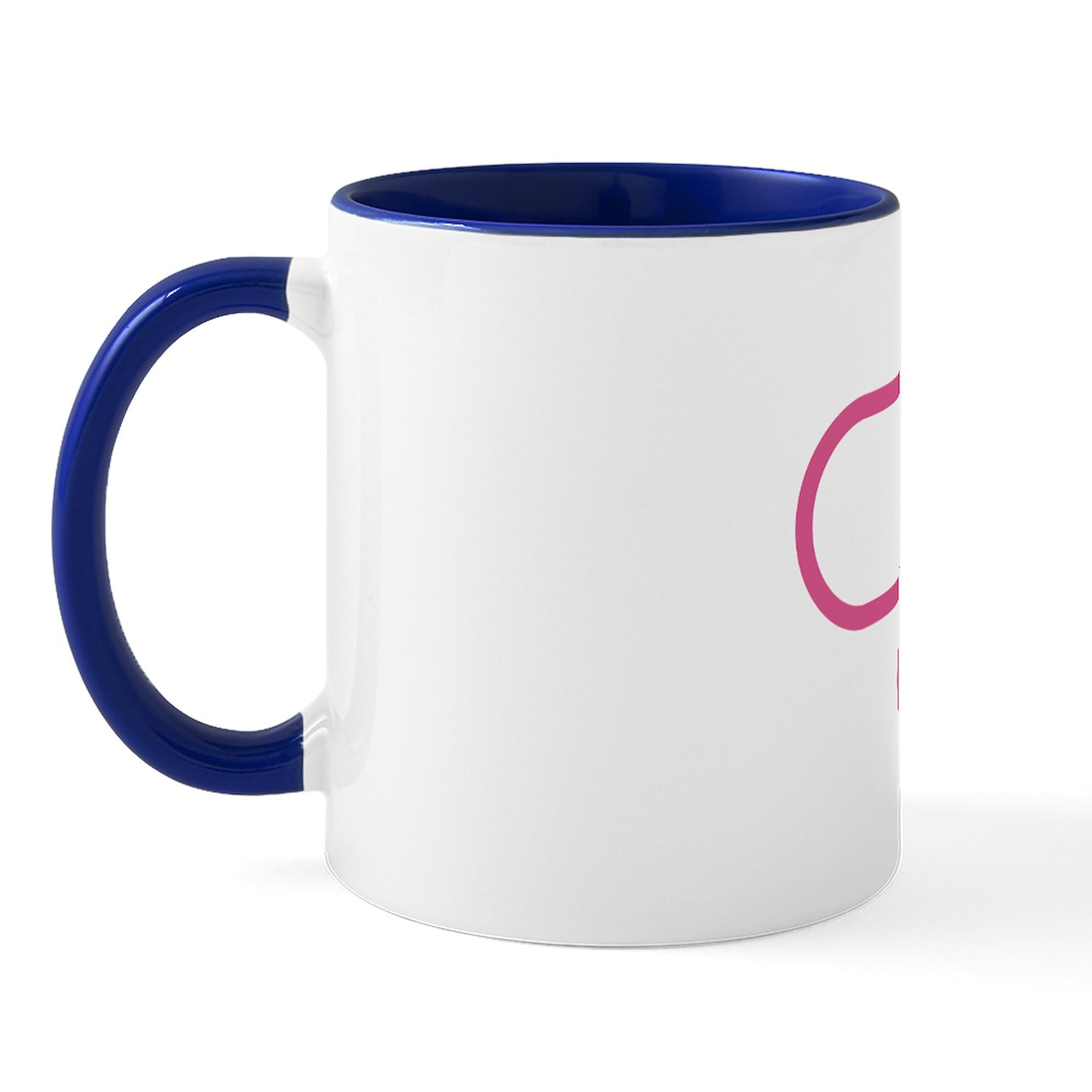CafePress Heart RN Stethoscope Mug Ceramic Coffee Mug, Tea Cup 11 oz