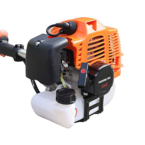 52CC 2 Stroke Pole Saw Pruner Pruning Saw Single Cylinder Gas Powered Tree Trimmer Garden Pole Saw