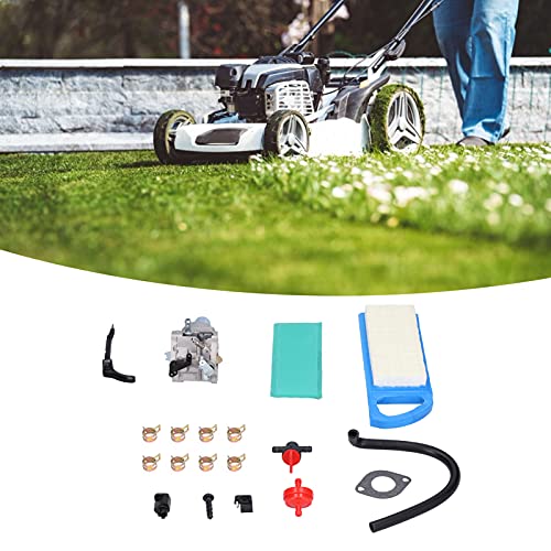 AUHX Carburetor Kit, Reliable High Efficiency Carburetor Professional for Lawn Mower Replacement Accessories for Garden Tool