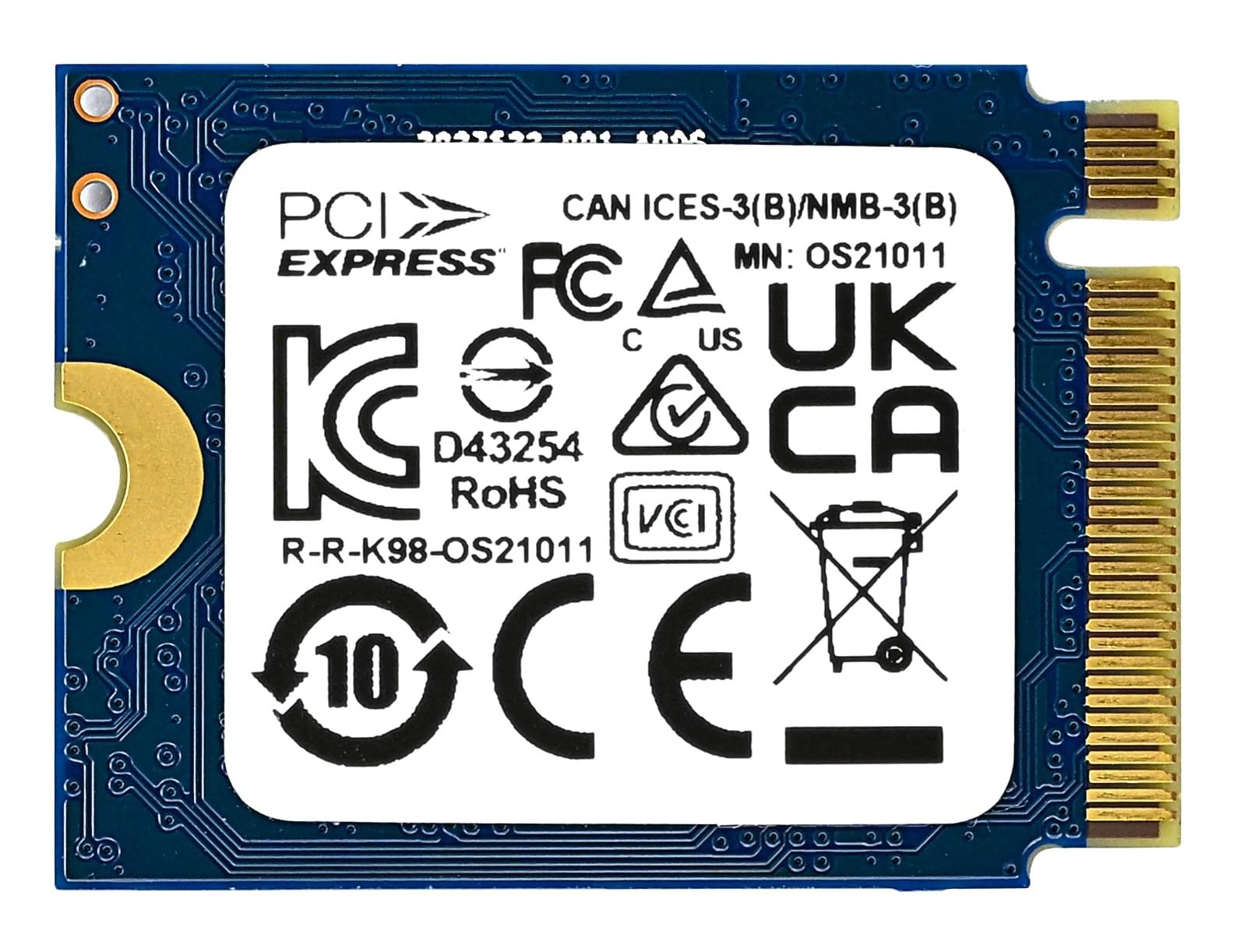 Kingston 1TB M.2 2230 PCIe Gen 4.0x4 NVMe SSD TLC NAND (R/W Speeds up to 4,540/4,230 MB/s) OM3PGP41024P-A0 Compatible with Steam Deck Surface Ally Mini PCs