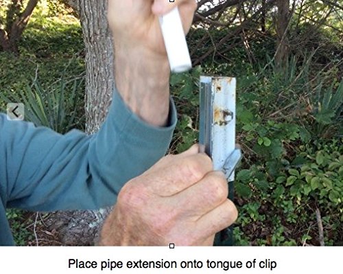 smartatfixes T-Post Deer Flag Kit – Extend The Height of Your T Post Fend to Keep Deer Out of Your Garden. Inexpensive, Easy Solution.