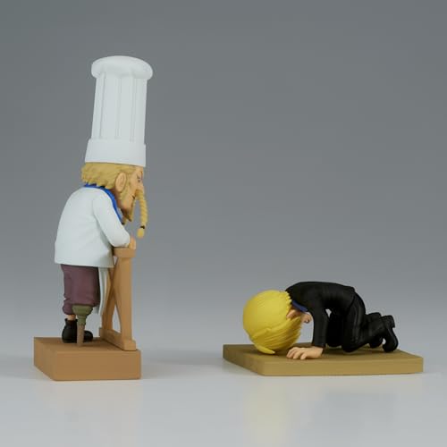 Banpresto - One Piece - Log Stories - Sanji & Zeff 2, Bandai Spirits World Collectable Figure