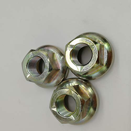 shiosheng 3pcs Top Lock Flange Nut, 9/16-inch for Husqvarna/Poulan/Roper/Craftsman/Weed Eater 532400234 532178342 539107590