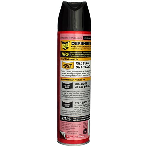 Raid Ant and Roach Kills on Contact No Lingering Chemical Odor Outdoor Fresh Scent 12 Oz. (1 Each)