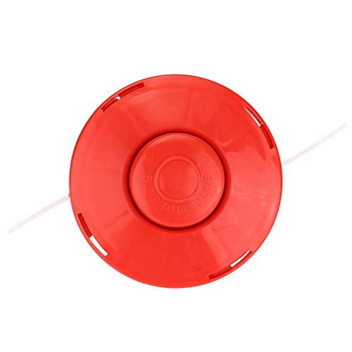 3Pcs Grass Trimmer Head, Garden Lawn Patio Plastic Mower Brush Cutter Head Replacement Fits for Most Brush Cutters Trimmer