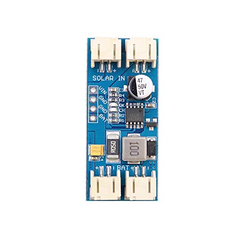 HiLetgo CN3791 Solar Charge Controller Board MPPT 1 Cell LiPo Battery Charge 12V Solar Panel Charger Regulator Control Module JST PH2.0 Auto Recharge for Battery withCables