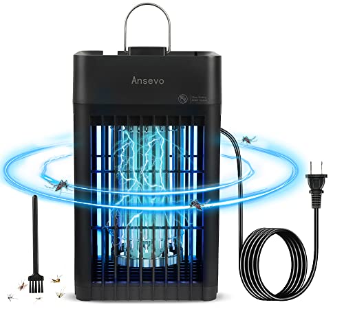 ANSEVO Electric Bug Zapper - 4200v Electric Mosquito Zapper for Home Backyard Patio Garden Indoor Outdoor