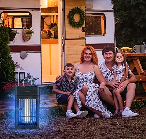 ANSEVO Electric Bug Zapper - 4200v Electric Mosquito Zapper for Home Backyard Patio Garden Indoor Outdoor