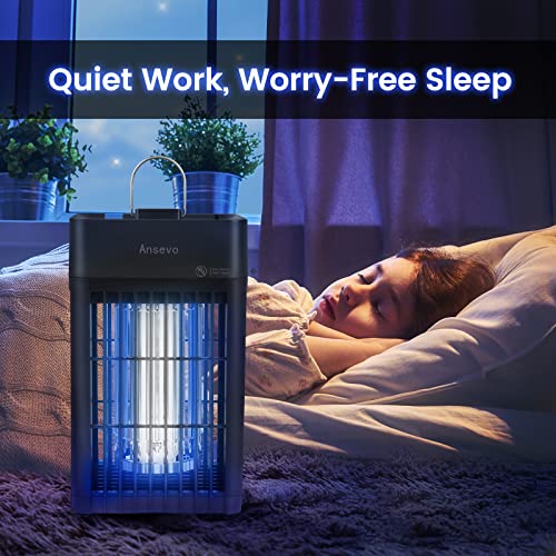 ANSEVO Electric Bug Zapper - 4200v Electric Mosquito Zapper for Home Backyard Patio Garden Indoor Outdoor