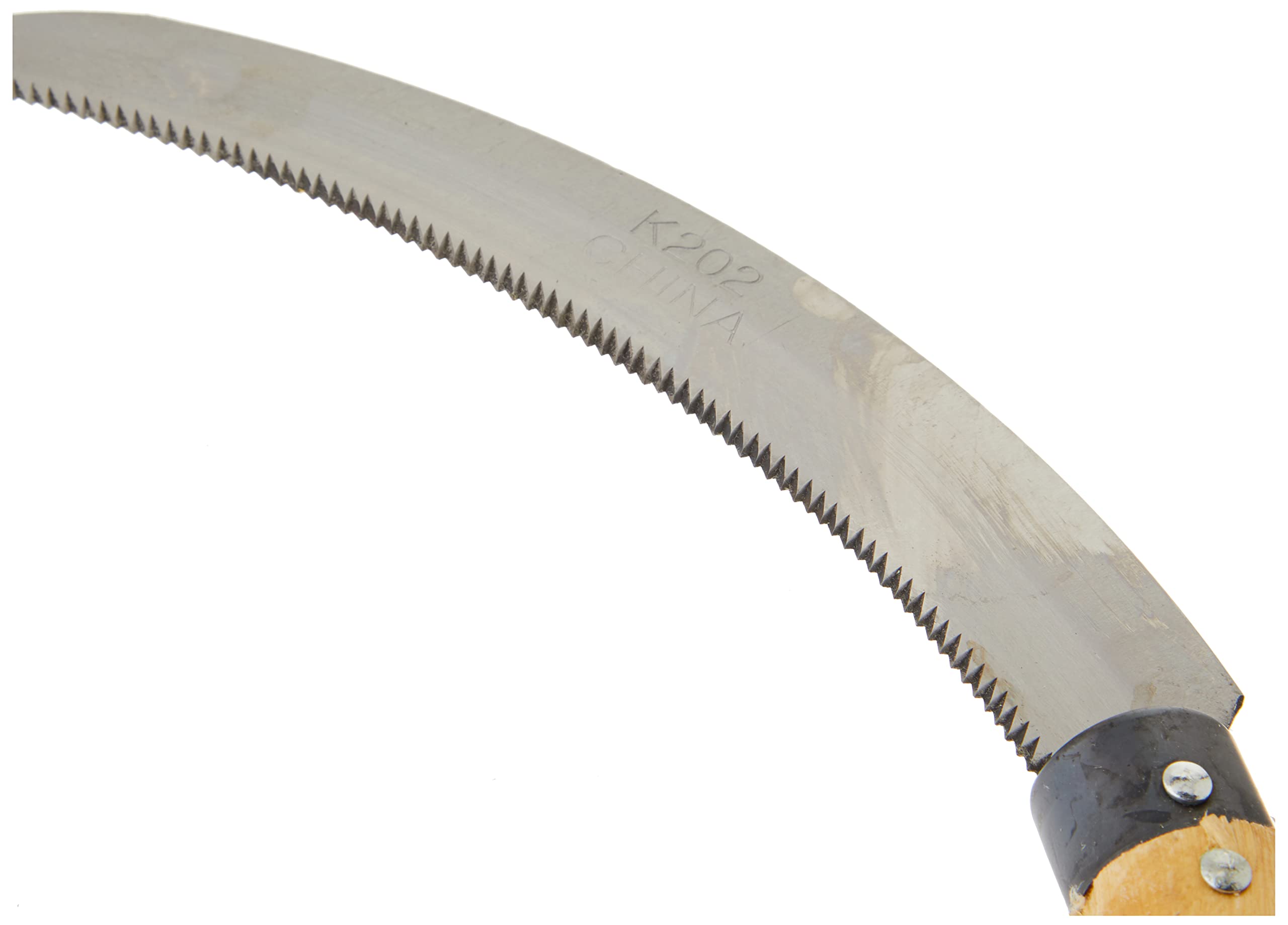 Zenport K202 Harvest Sickle/Berry Knife, Notched Handle, 6.5-Inch Curved Serrated Blade