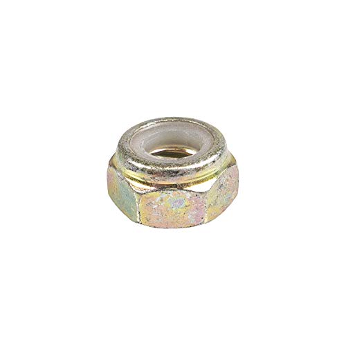 John Deere 14M7165 6MM Lock Nuts 5-Pack Z445 855M D100 E120 GT225 GX355 Lawn Mowers Garden Tractors