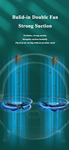 AL HUTAIB ENT Bug Zapper, Mosquito Zapper Round Circle Large Mosquito & Flying Insect Trap β Kills Mosquitoes, Flies, Wasps, Gnats, & Other Flying Insects β Protects up to 1 Acre