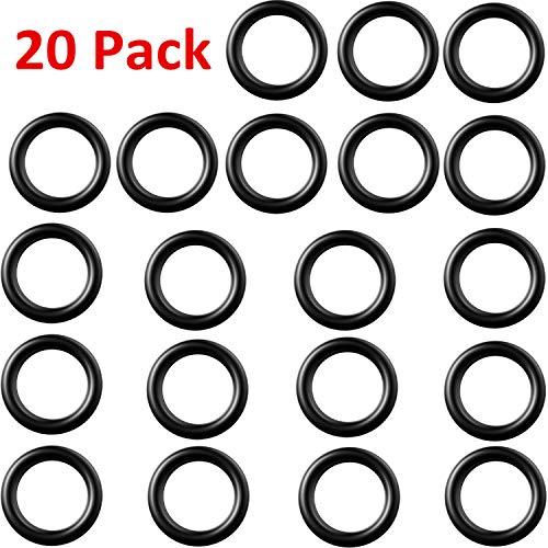 30 Pieces Replacement O-Rings Sealing Ring and Garden Hose Washers for 3/8 inch Quick Connector 3/4 inch Standard Garden Hose