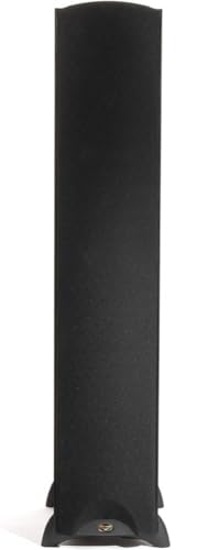 Klipsch F-200-BLACK Synergy Black Label Floorstanding Speakers with Klipsch B-100-BLACK Bookshelf Speakers, Klipsch C-200-BLACK Center Channel Speaker and a Klipsch R-120SW 200 Watt Subwoofer (2019)
