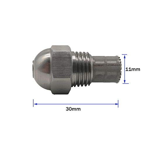 VIEUE Garden Drip Irrigation System Accessories 1 Piece of 1/4'' Stainless Steel Spray Nozzle (Color : 0.7mm)