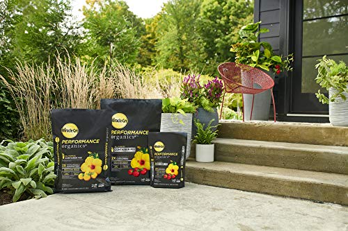 Miracle-Gro Performance Organics All Purpose Container Mix, 16 qt. - Organic, All Natural Plant Soil - Feed for up to 3 Months - All-Purpose Formula for Vegetables, Flowers and Herbs