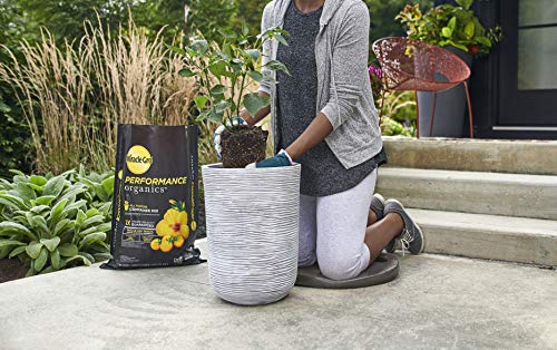 Miracle-Gro Performance Organics All Purpose Container Mix, 16 qt. - Organic, All Natural Plant Soil - Feed for up to 3 Months - All-Purpose Formula for Vegetables, Flowers and Herbs