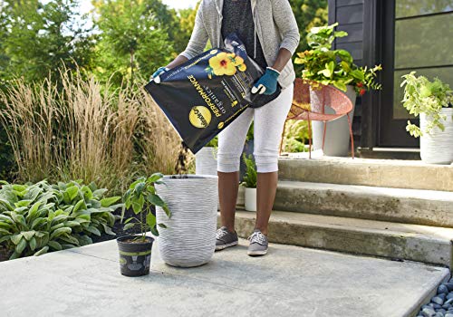 Miracle-Gro Performance Organics All Purpose Container Mix, 16 qt. - Organic, All Natural Plant Soil - Feed for up to 3 Months - All-Purpose Formula for Vegetables, Flowers and Herbs