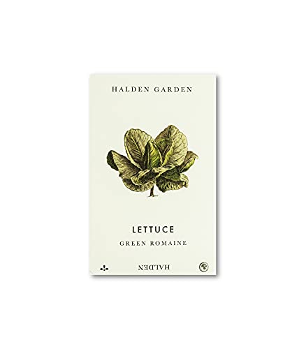 Halden Garden Lettuce Romaine Green Organic (Grows Well Everywhere)