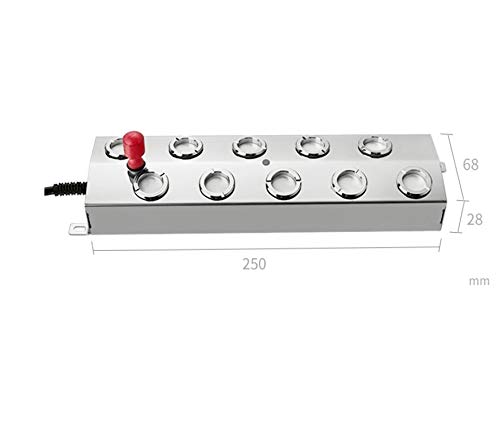 KY Ultrasonic Mist Maker fogger 10 Head ultrasonic Mist humidifier Atomizer for Water Fountain Pond Rockery Fishtank Vase Birdbath
