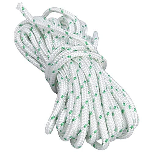 4.5mmx10m Recoil Starter Rope Nylon Garden Chainsaw Starter Pull Cord for Lawn Mower