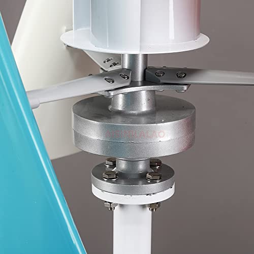 AISINILALAO 2000W 12V 24V 48V Low Noise Vertical Wind Turbine Generator with Controller Permanent Magnet Generato for Outdoor Garden Energy Generation (Colour),220v