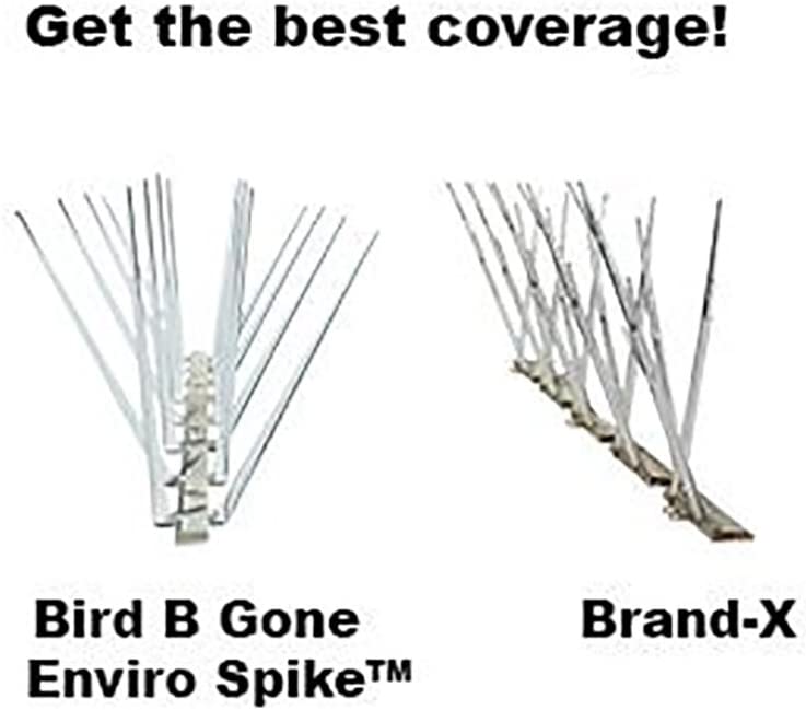 Bird B Gone Enviro-Spike Bird Spike, True 10-Feet, MADE IN THE USA