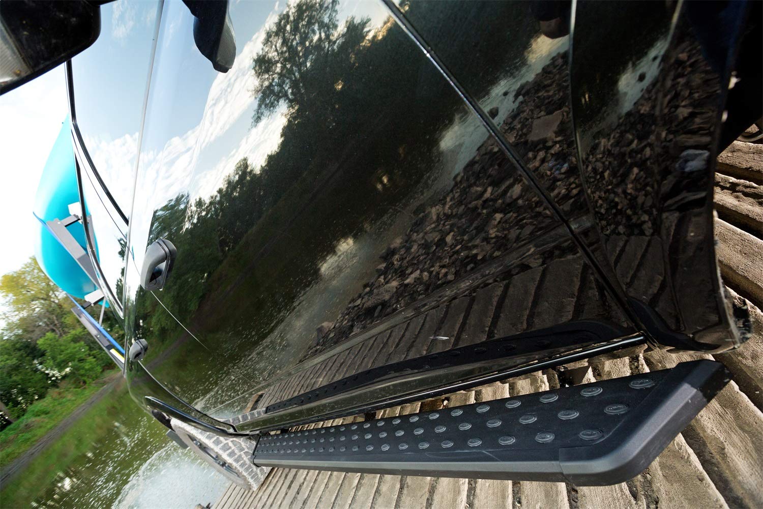 Dee Zee DZ16321 NXt Black | Black Running Boards