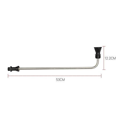 Lawn Garden Nozzle High Pressure Washer Car Washer Metal Spray Gun Gutter Cleaning Rod with Fan Nozzle Head