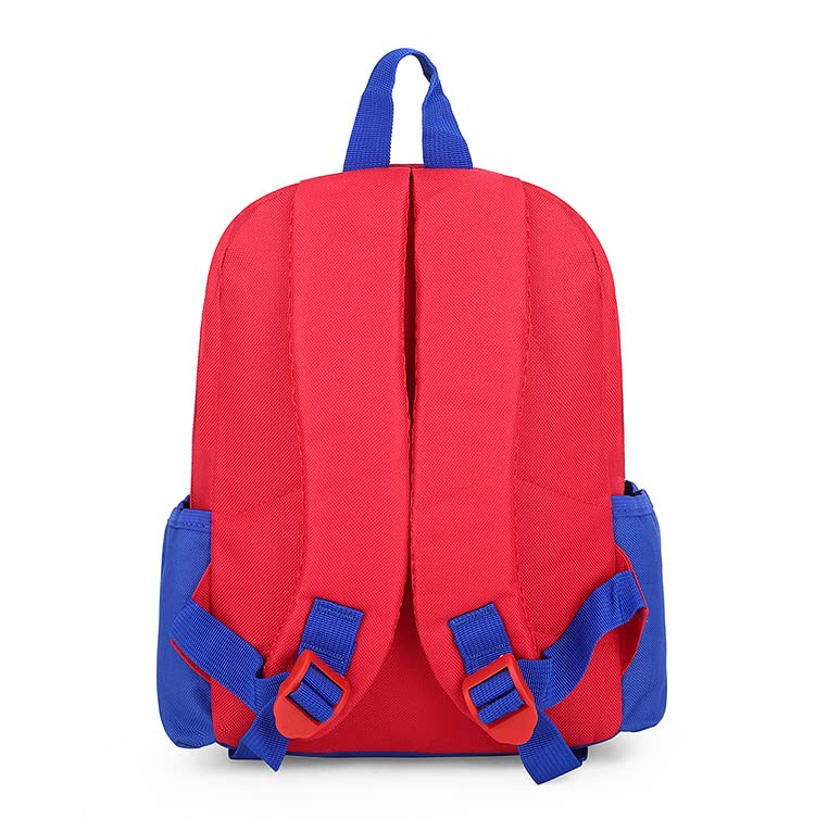 Red Spider Web Backpack Case with Large Capacity and Multiple Compartments - Perfect for Organizing School and Office Supplies for Boys, Girls