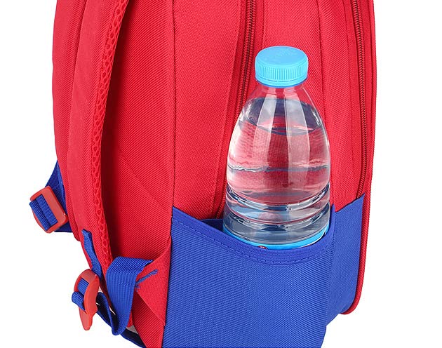 Red Spider Web Backpack Case with Large Capacity and Multiple Compartments - Perfect for Organizing School and Office Supplies for Boys, Girls
