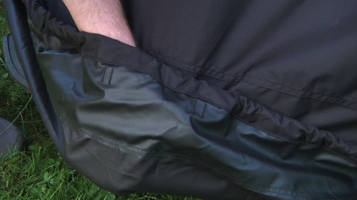 Classic Accessories StormPro Waterproof Heavy-Duty Tractor Cover, Fits tractors with decks up to 54 in,Black